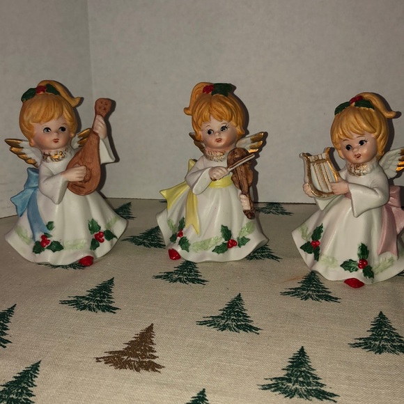 Vintage | Holiday | Vintage Homco Musical Angels | Poshmark